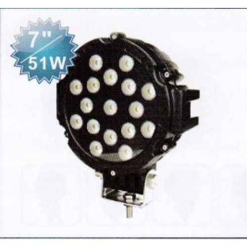 51w Epistar LED Arbeitsscheinwerfer Zusatzscheinwerfer Arbeitsleuchte ...
